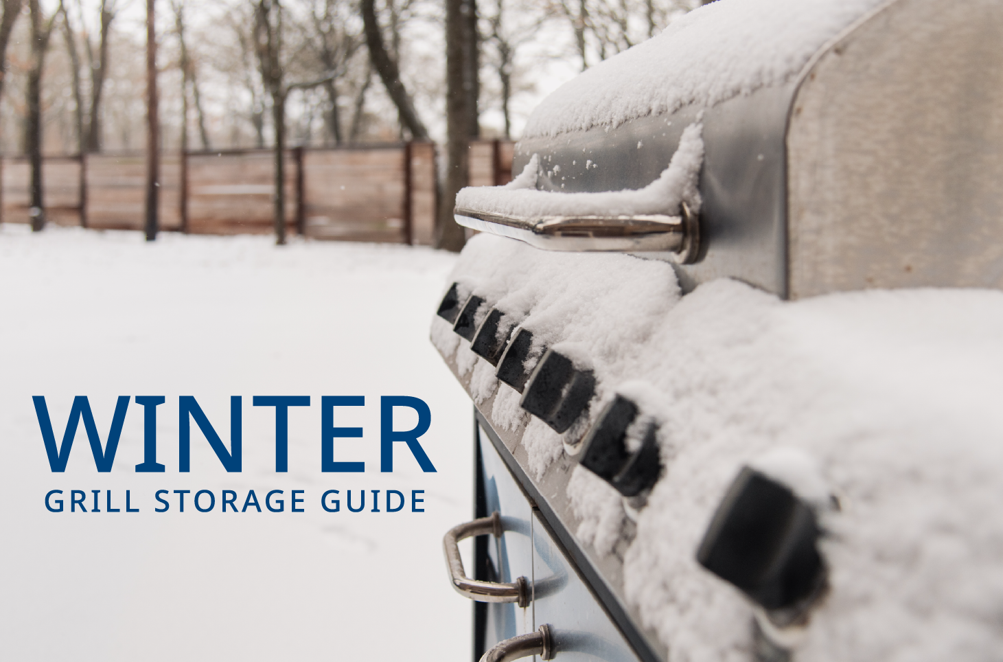 Winter Grill Storage - MISafeGrilling